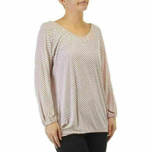 Chelsea & Theodore | Tops | Chelsea Theodore Womens Top Blouse Pink ...